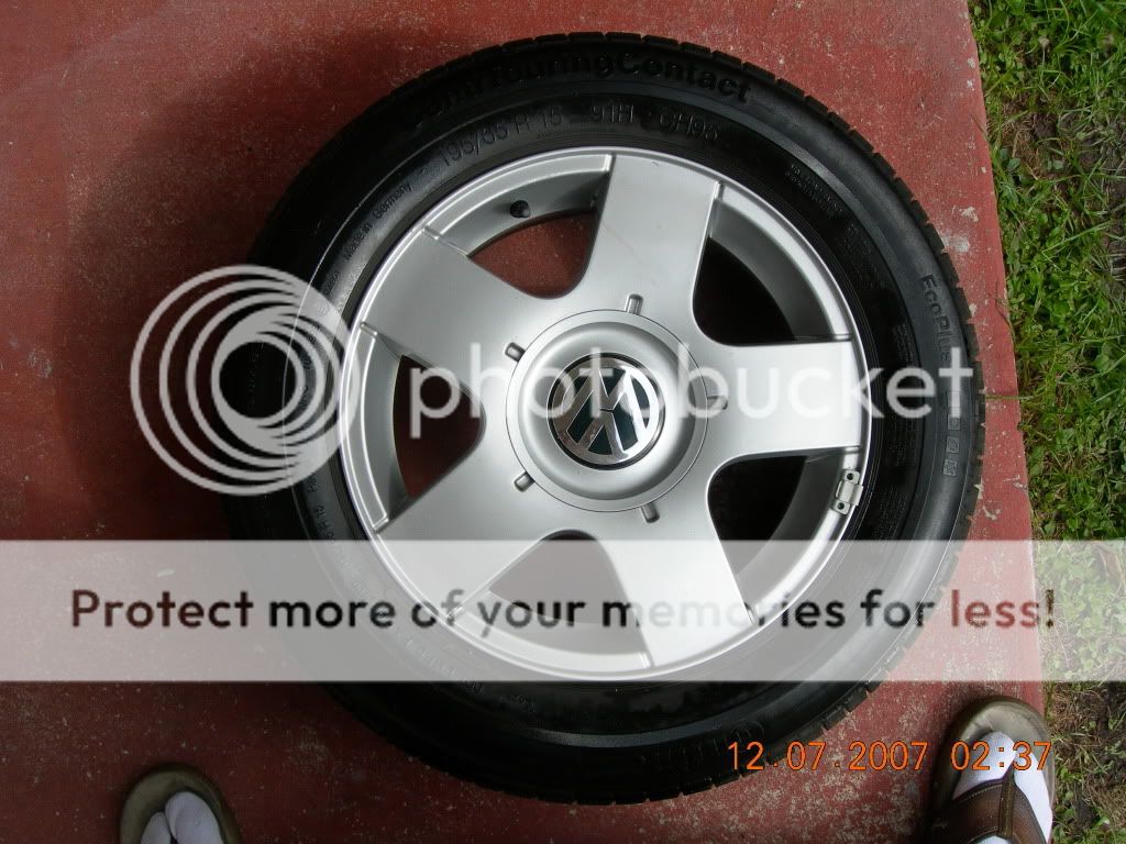 FS: OEM VW GTI Wheels w/Continental Tires | VW Vortex - Volkswagen Forum